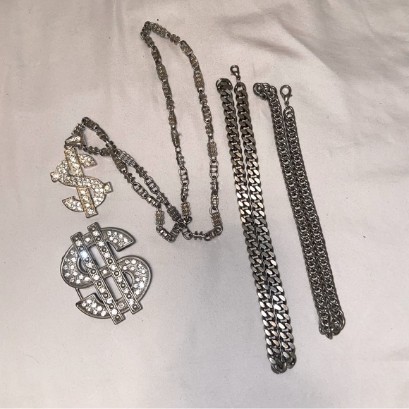 Accessories | Pimp Daddy Belt Buckle And Necklace Set | Poshmark